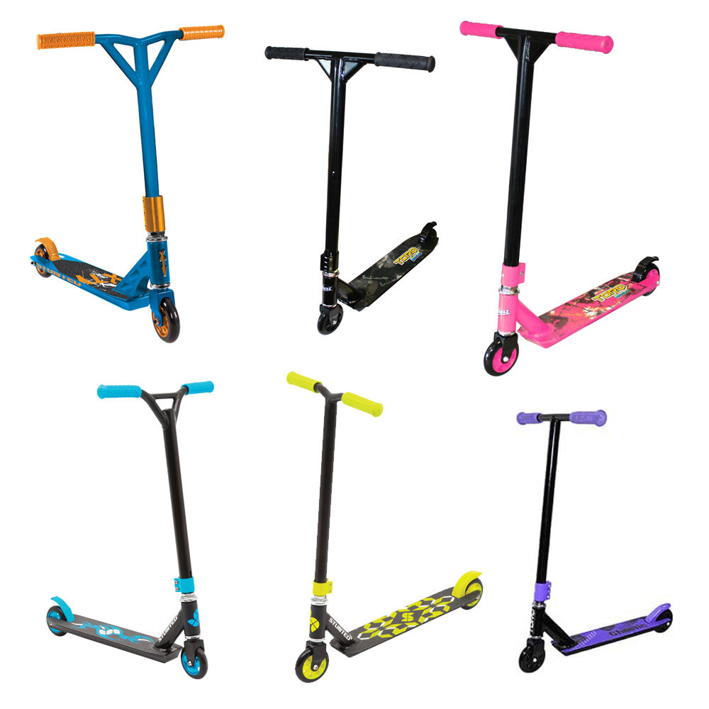 Een stuntstep: Koop niet onvoorbereid een stuntstep